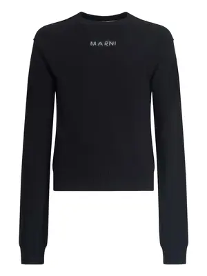 MARNI Marni Logo-Embroidered Jumper