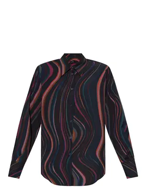 Paul Smith Printed Shirt - Blue