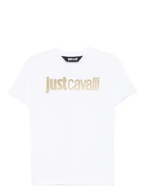 Just Cavalli Logo-print T-shirt - White