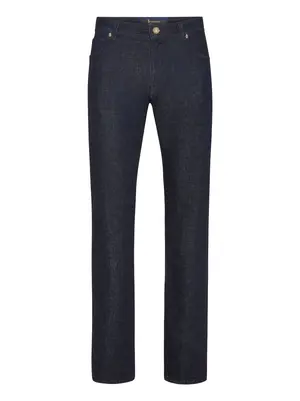 BILLIONAIRE Mid-rise Straight-leg Jeans - Blue