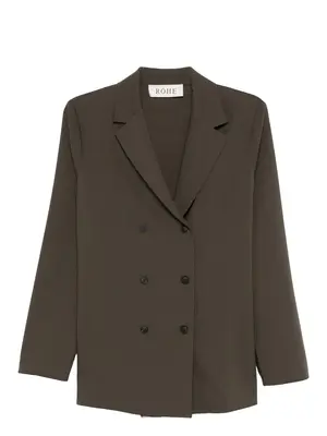 RÓHE Tailored Blazer - Brown