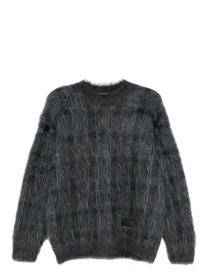 Alexander Wang Brushed-effect Sweater - Grey