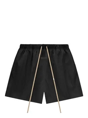 Fear Of God Essentials Textured Nylon Soccer Short - Black