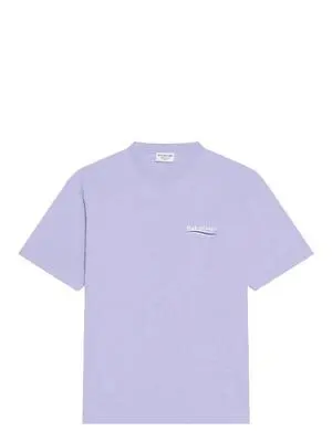 Balenciaga Large Fit T-shirt - Purple