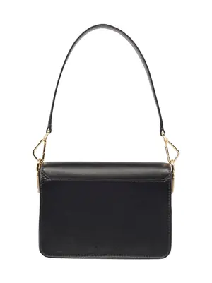 LANCEL Lancel Angele Small Leather Shoulder Bag