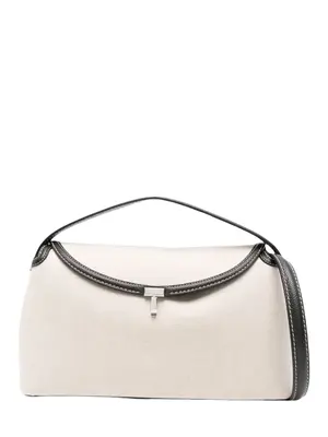 TOTEME T-lock Top Handle Bag - Neutrals