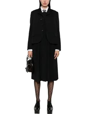 Comme Des Garçons Wool Blazer - Black