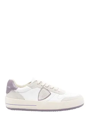 Philippe Model Panelled Sneakers - White