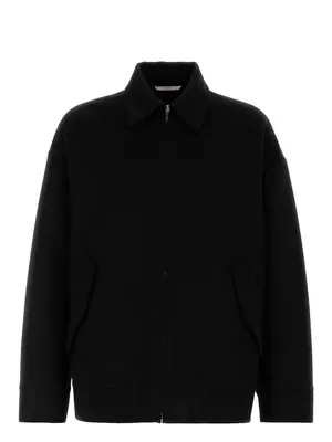 Valentino Garavani Zip-up Shirt Jacket - Black