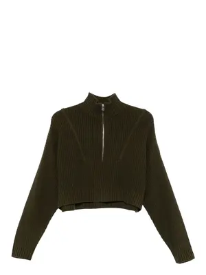 Staud Hampton Sweater - Green
