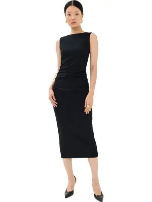 Veronica Beard Charissa Sleeveless Dress - Black