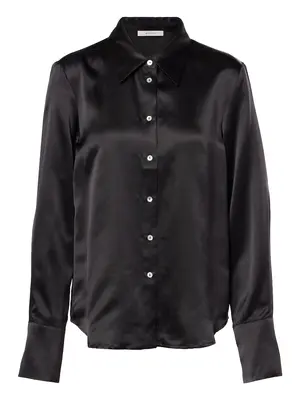 Asceno Tulum Silk And Wool Shirt - Black