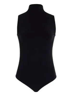 Wolford Knit Thong Bodysuit Black