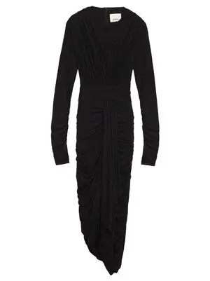 Isabel Marant Étoile Zorah Draped Midi Dress - Black