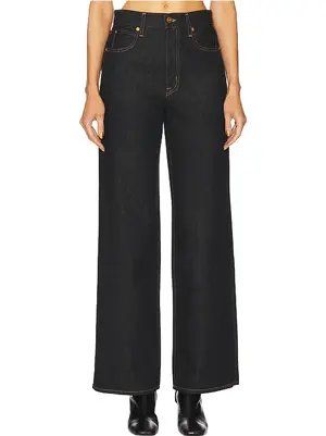SLVRLAKE Grace Wide Leg Jeans - Empty Sky