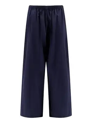 Balenciaga Cotton Baggy Trouser - Blue