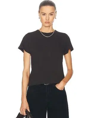 LESET The Margo Tee - Chocolate