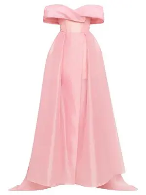 MILLA Milla Sophisticated Off-The-Shoulder Maxi Dress