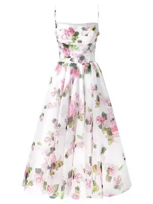 MILLA Spaghetti Strap Midi Dress - Apple Blossom