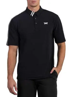 PXG Comfort Fit Fineline Polo - Black