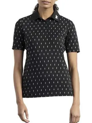 PXG Cactus Print Polo Black