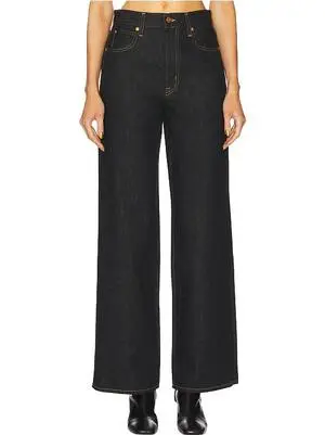 SLVRLAKE Grace Wide-leg Jeans - Black