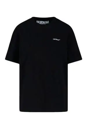 Off-White Floral Arrows T-shirt - Black