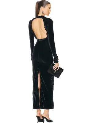 MAYGEL CORONEL Fragola Maxi Dress - Nightfall