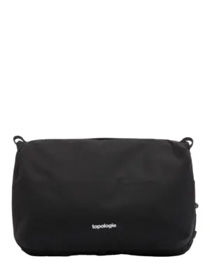 TOPOLOGIE Bottle Sacoche Bag - Black Tech Sateen
