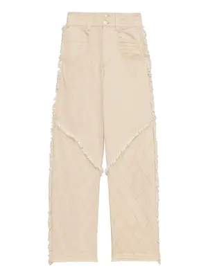 Isabel Marant Shanila Straight Leg Jeans - Neutrals