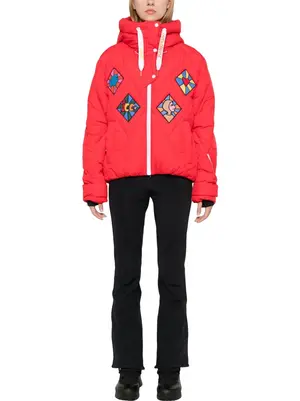 Rossignol X Jcc Lumy Down Bomber Jacket - Red