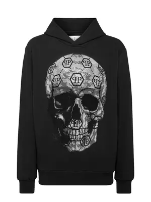 PHILIPP PLEIN Philipp Plein Skull Embellished Hoodie