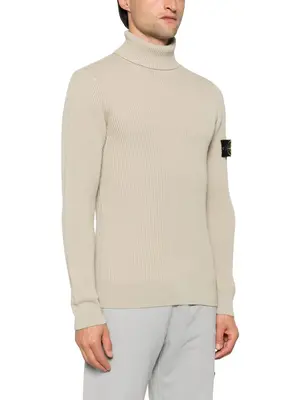 Stone Island Stone Island Compass Badge Sweater Neutrals