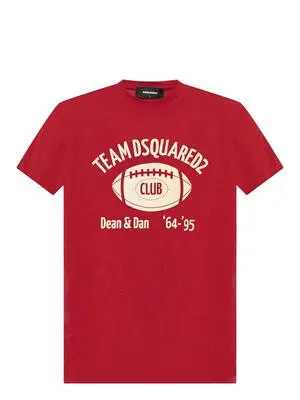 Dsquared2 Logo T-shirt Red