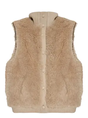 YVES SALOMON Yves Salomon Shearling Gilet