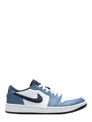 JORDAN Air 1 Low Golf Aegean Storm Sneakers - White