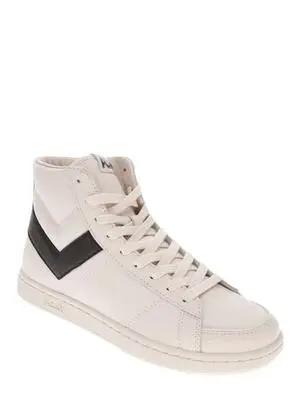 PONY M-80 High Sneakers - Off White/black