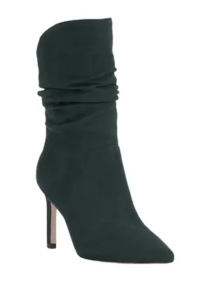 Jessica Simpson Jessica Simpson Elisti Pointed Toe Slouch Bootie Evergreen