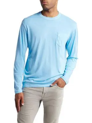 Johnnie-o Brennan 2.0 Long Sleeve Pocket T-shirt - Maliblu