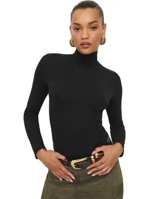 REFORMATION REFORMATION Nell Knit Top Black