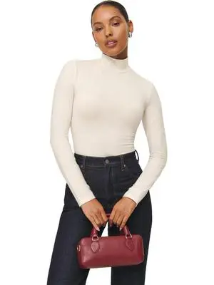 REFORMATION Reformation Nell Knit Top Horchata
