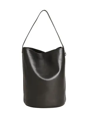 REFORMATION Reformation Seleena Bucket Bag Black Leather