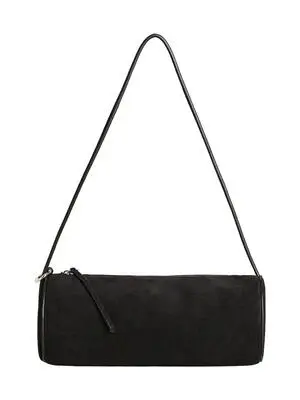 REFORMATION Reformation Simona Cylinder Shoulder Bag Black