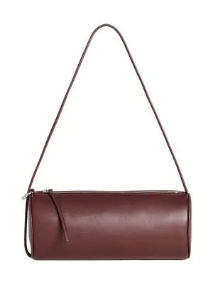 REFORMATION Simona Cylinder Shoulder Bag - Red