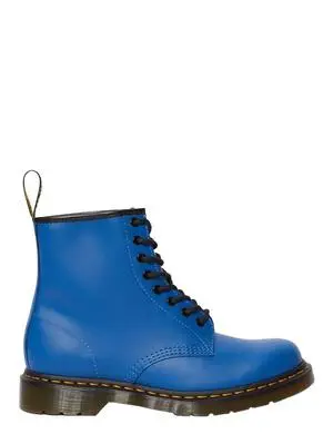 Dr. Martens 1460 Smooth Leather Lace-up Boots - Blue