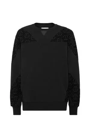 Philipp Plein Monogram Sweatshirt - Black