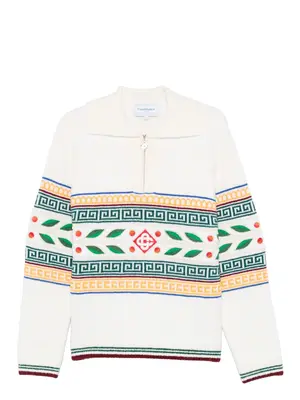 Casablanca Lauriel Jumper - White