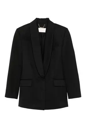 Zimmermann Shawl Tux Blazer - Black