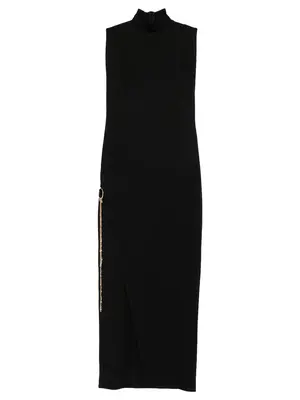 ATU BODY COUTURE Metallic-ring Maxi Dress - Black
