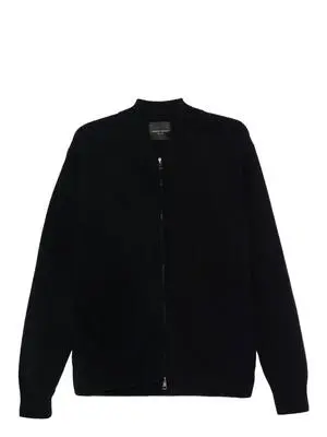 ROBERTO COLLINA Merino Wool Cardigan - Blue